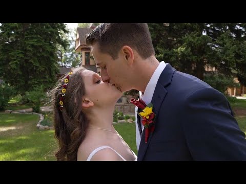 Atalie & MJ | Laramie Plains Museum | Wyoming Wedding Videography