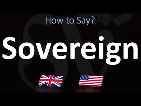 How to Pronounce Sovereign? (2 WAYS!) UK/British Vs US/American English Pronunciation