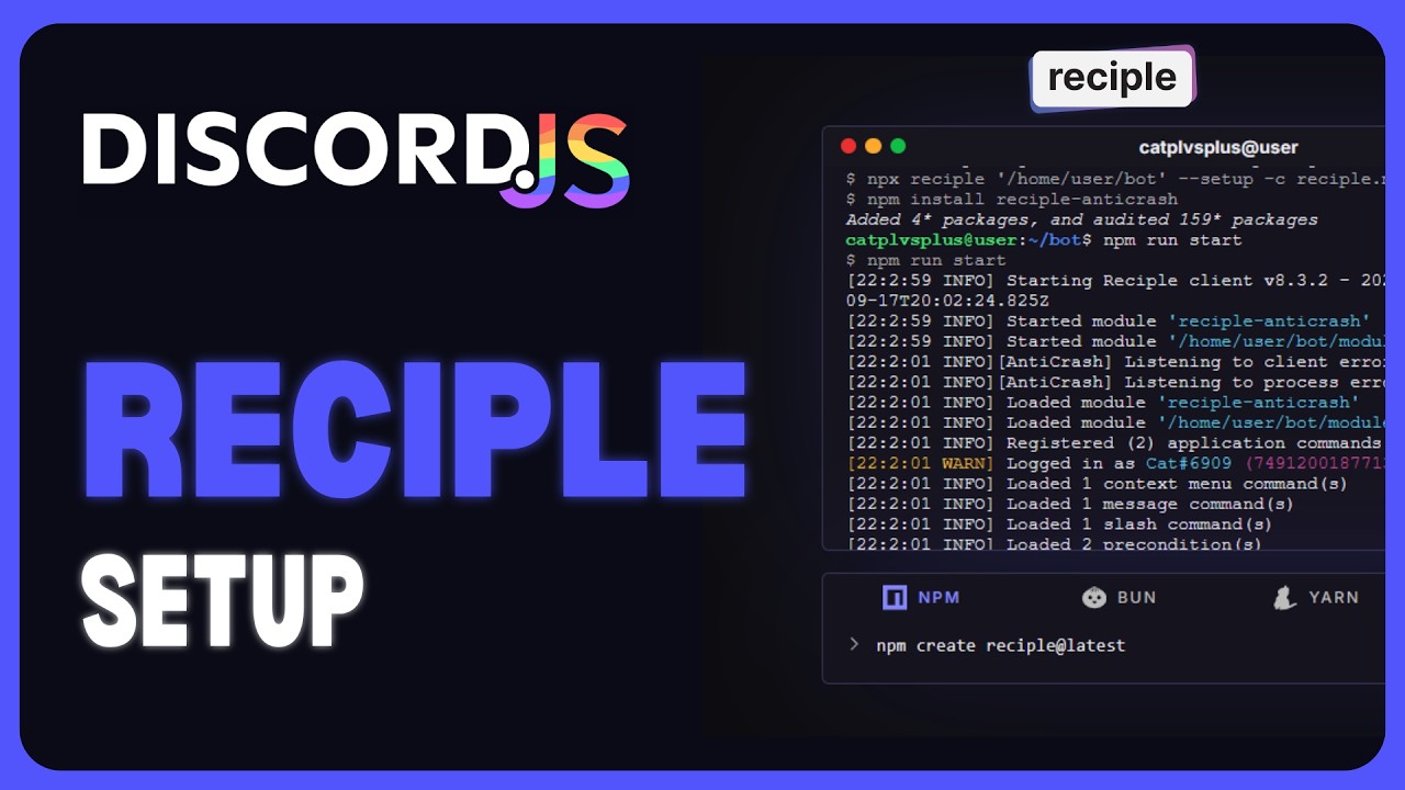 How to use Typescript with your Discord Bot in 2026
