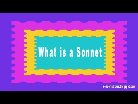 What Is A Sonnet?