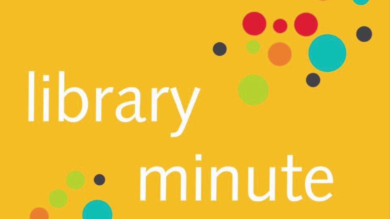 Library Minute #13: Checking into the library using a QR code