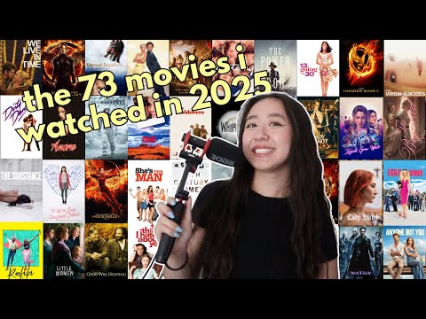 I watched 73 movies in 2025 π¬πΏπΌ (all-time favorite films and TV shows)