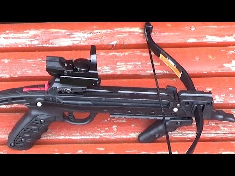 HoriZone Redback Deluxe Pistol Crossbow accuracy test