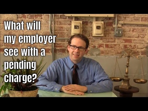 What will my employer see if they do a background check? (Criminal background check)