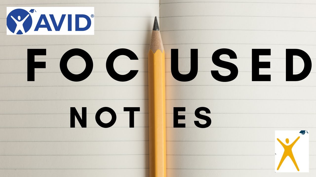 How to Write AVID Focused Notes (Includes Activity)