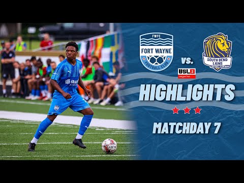 HIGHLIGHTS | Fort Wayne FC 1 - 2 South Bend Lions | 06/11/2022