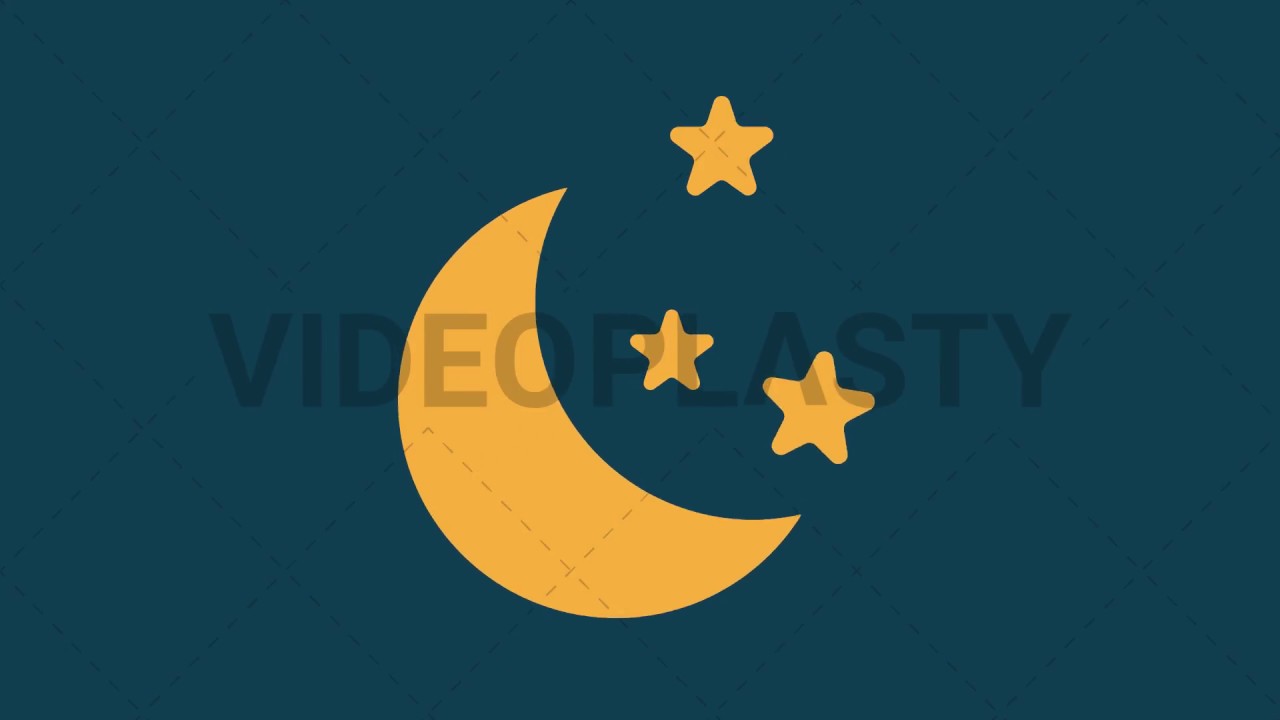 Night Icon Animation [MOV / GIF]