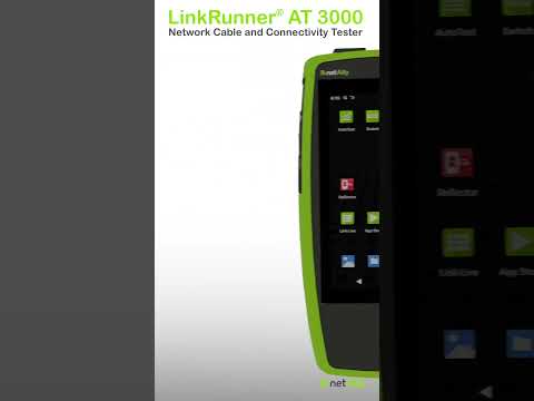 LinkRunner® AT 3000 - Next Gen Network & Cable tester
