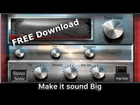 STEREO SONIC VST PLUGIN