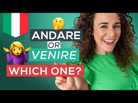 ANDARE or VENIRE 🇮🇹 What's the Difference? (Italian VERBS for Beginners)