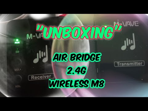 Air bridge 2.4g wireless M8 unboxing👌🤘