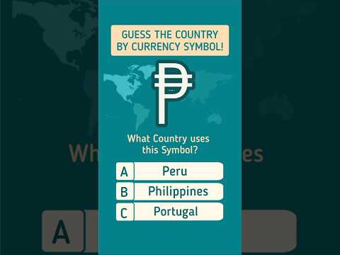 💱 Can You Guess These Currency Symbols? | World Currencies Quiz!(#6) #Shorts