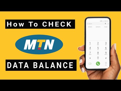 How to Check MTN DATA Balance (New Code)