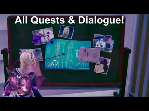 How to do All the Morgan Myst Investigates Fortnite Story Quests in under 12 Minutes! Ft@ComicBoy750