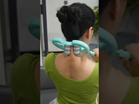 Neck Therapy Massager Roller. Product Link in the Comments!