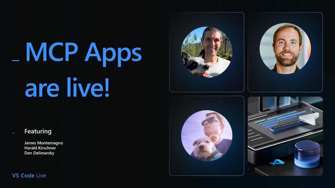 VS Code Live - MCP Apps are live!