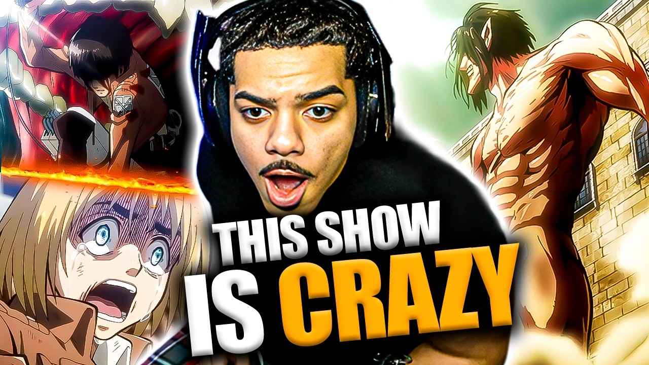 Anime VIRGIN Reacts to *ATTACK ON TITAN* | 