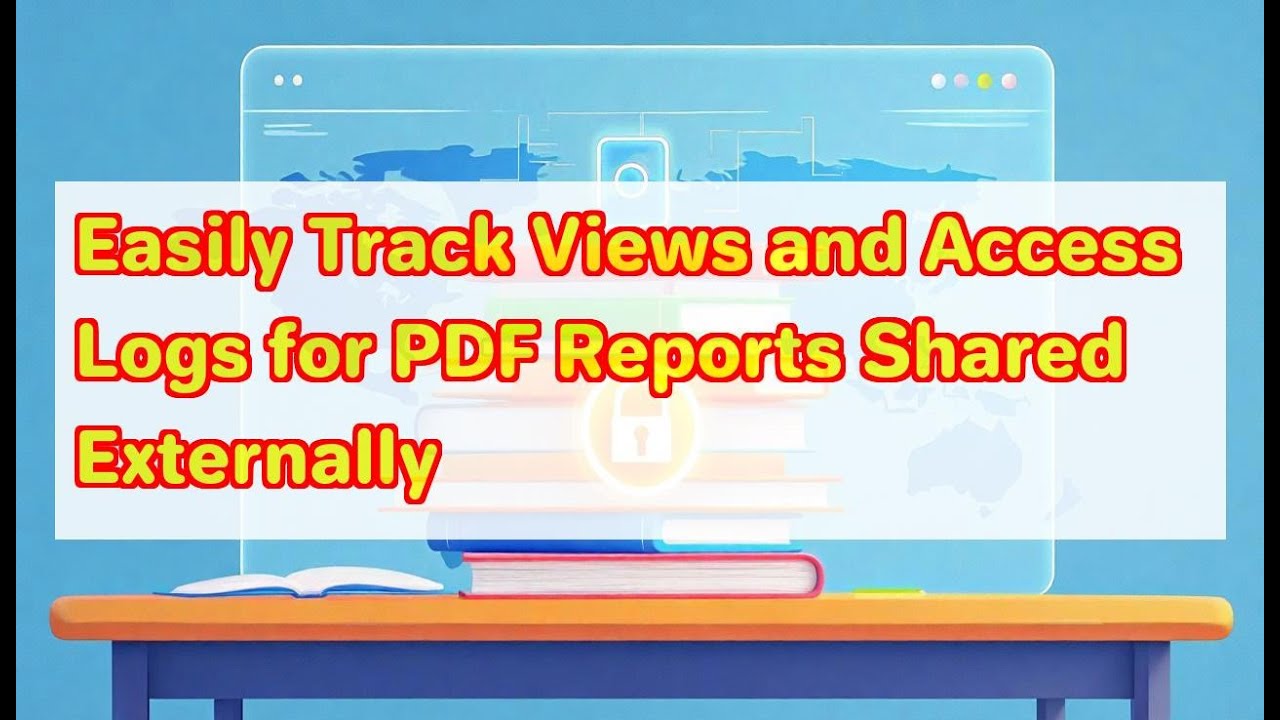 Easily Track Views and Access Logs for PDF Reports Shared Externally