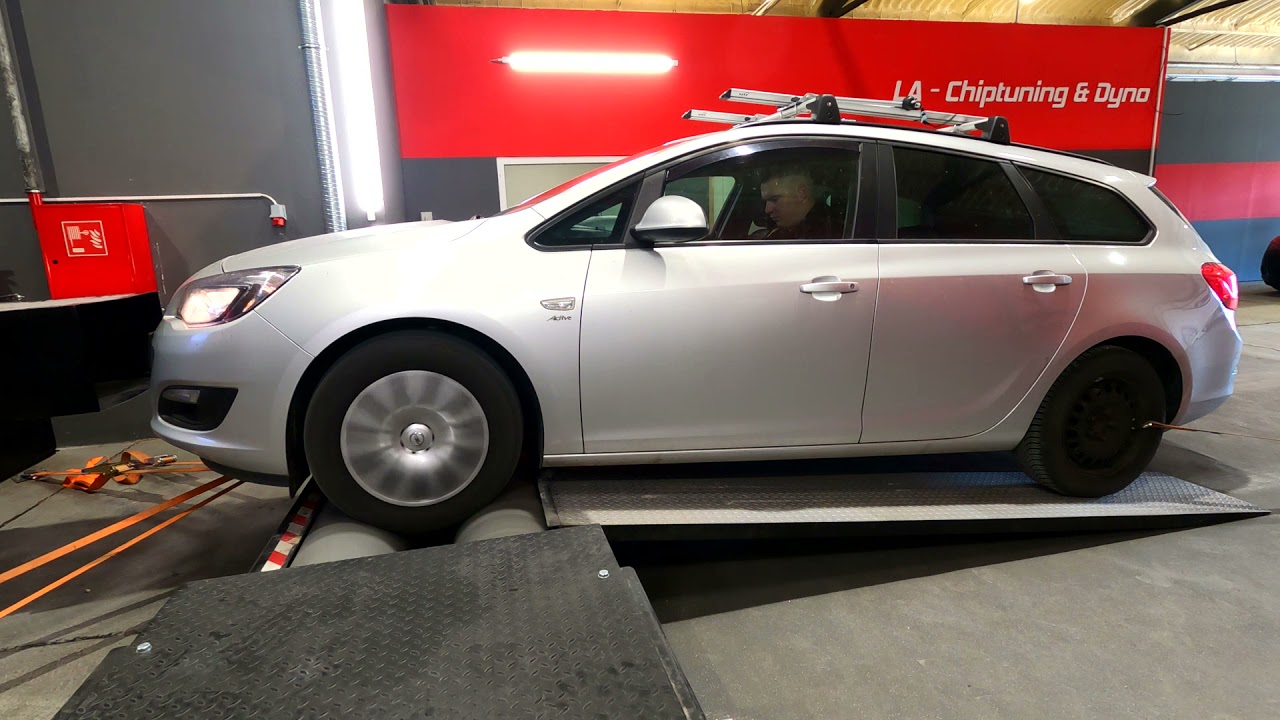 🚗 Opel Astra J 1.7CDTI 130HP@162HP 📈-LA-Chiptuning & Dyno-