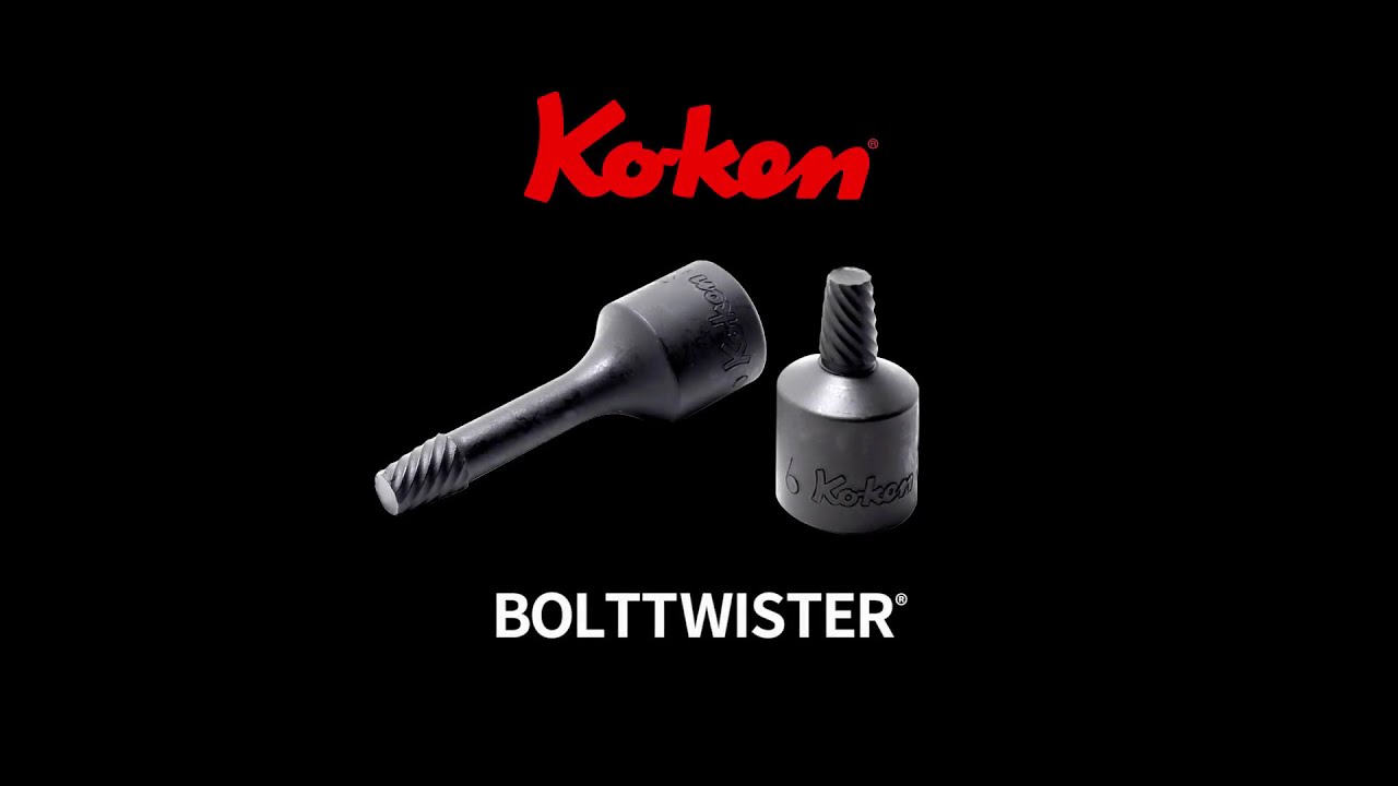 1/2 Sq. Dr. Bolt Twister set 8mm-16mm 150mm 5 pieces – Ko-ken USA
