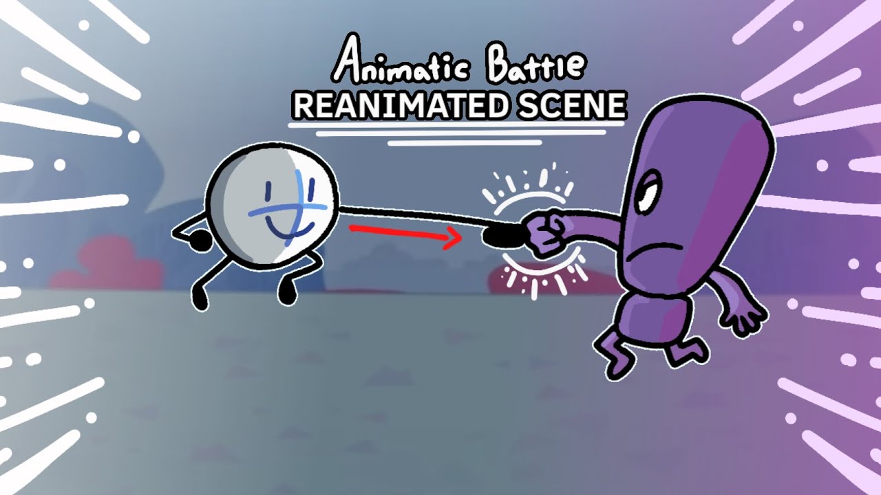Animatic Battle Reanimated Scene (test animation)