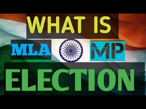 what is MLA AND MP election tamil