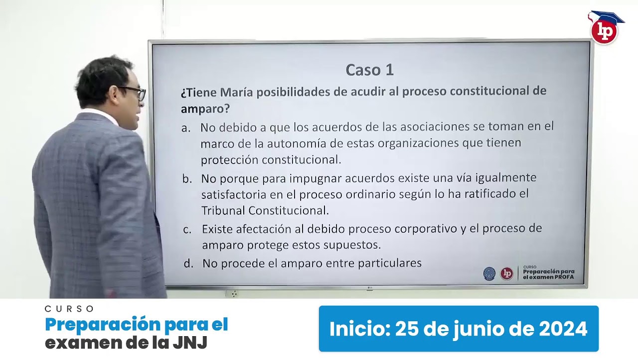 Clase gratuita de procesos constitucionales