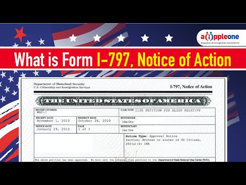 What is Form I-797? USCIS Notice of Action