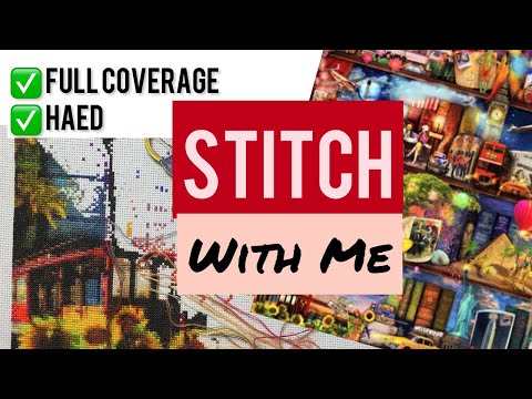 Stitch With Me Cross Stitch Diagonal Full Coverage HAED Stitch With Me