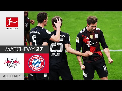 Goretzka decides close Top-Game! | RB Leipzig - FC Bayern München | 0-1 | All Goals | Matchday 27