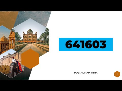 Pincode 641603 - Kumarnagar, Ayyankalipalayam & More