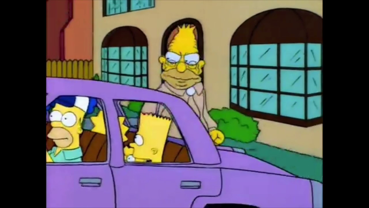 The Simpsons - Simpsons Leaves For Krustyland