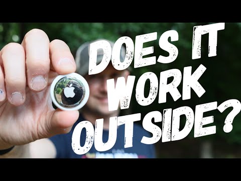 FIELD TEST: Apple AirTags! Do they work OUTSIDE?