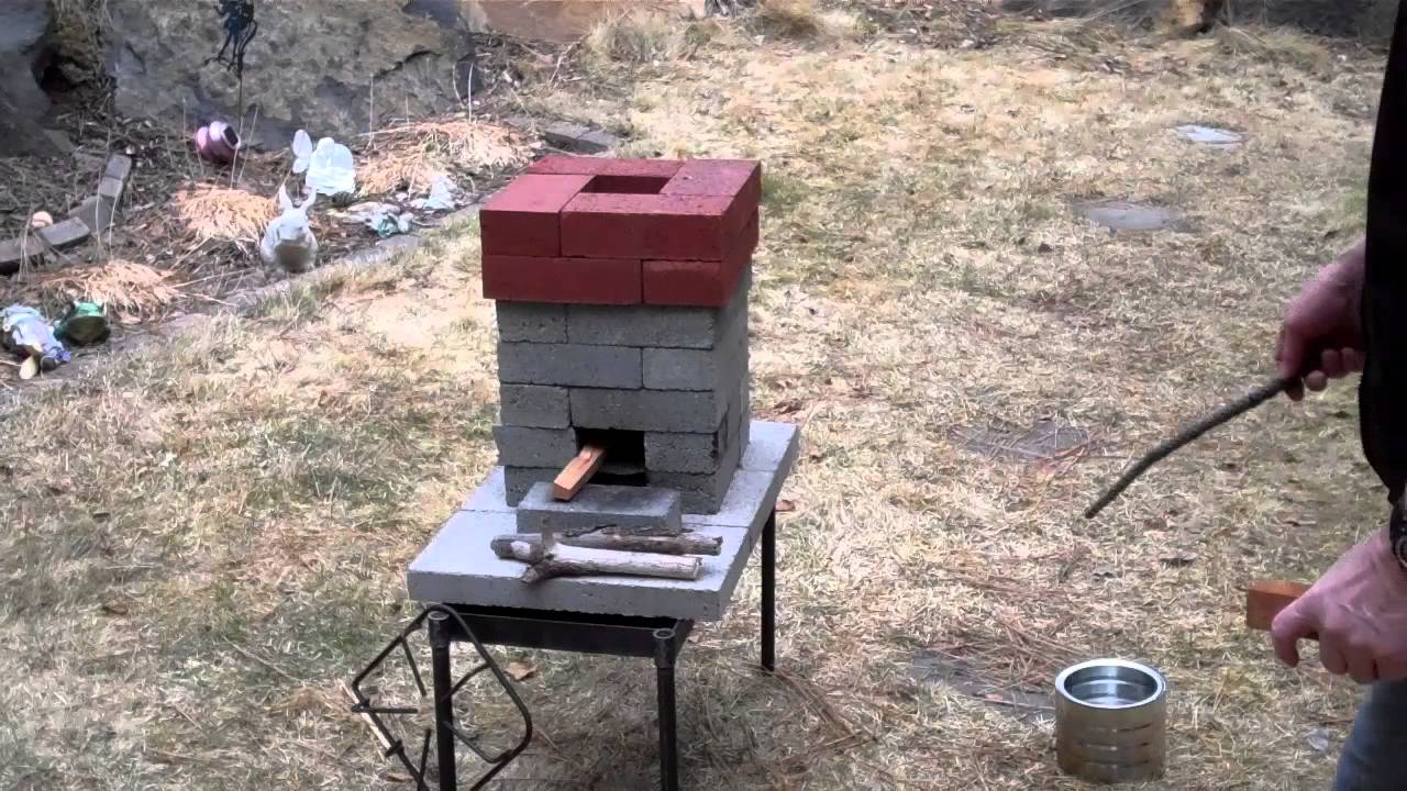 How to improve on the basic brick rocket stove