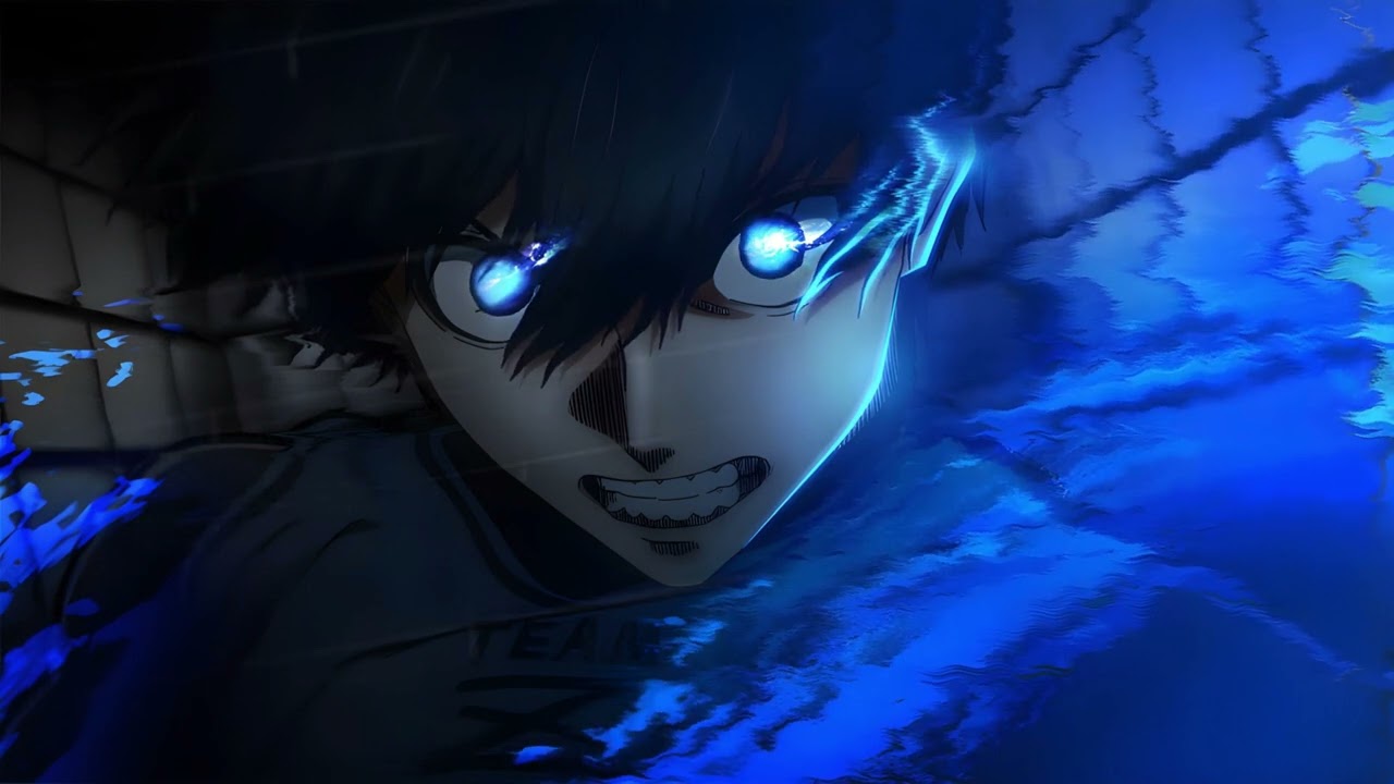 THE EGOIST ⛓️ | Isagi Yoichi Blue Lock Live Wallpaper | Glowing Blue Eyes & Fire 4K