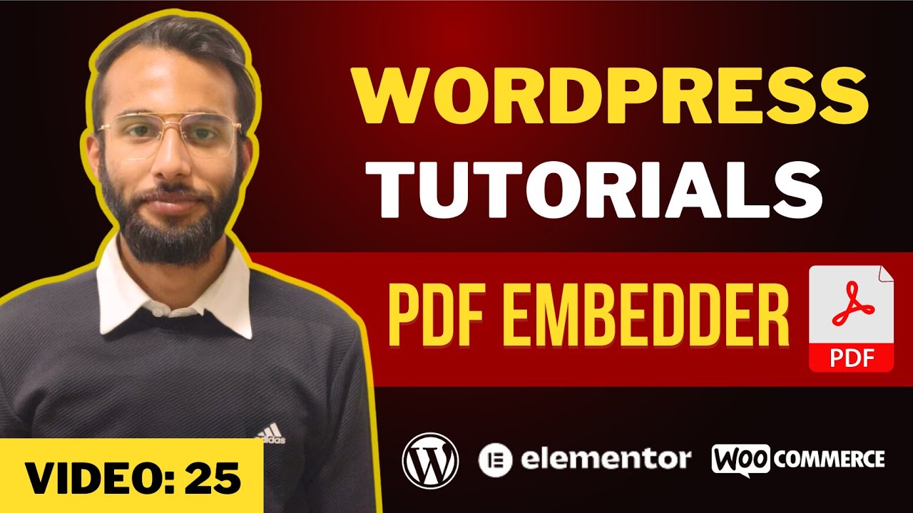 How to Embeed PDF on Wordpress Website (Step By Step) No Plugin Required❌WordPress Tutorials #25
