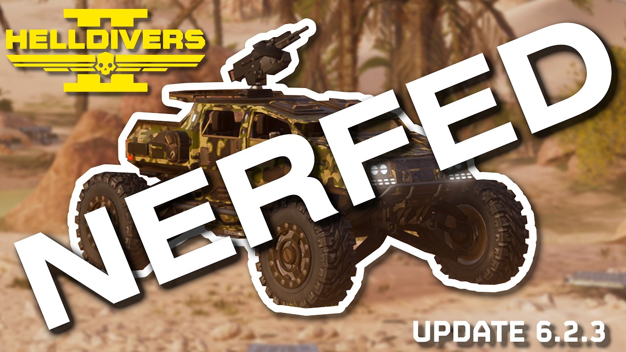 The Helldivers 2 NERF they kept a SECRET