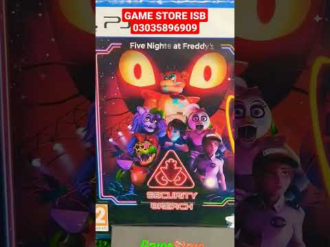 PS5 SECURITY BREACH FIVE NIGHTS AT FREDDY'S UNBOXING & REVIEW #fivenightsatfreddys #securitybreach
