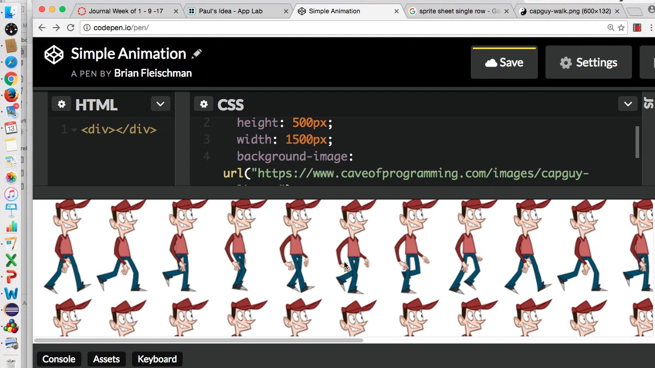 Period 2 Simple CSS animation