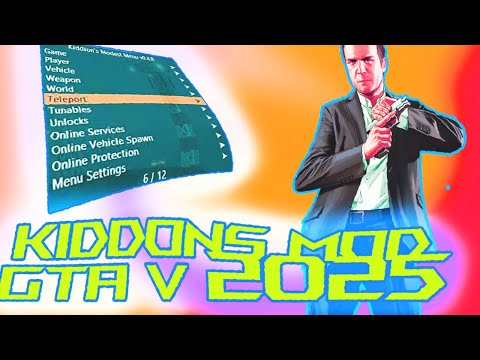 HOW TO GET & USE GTA 5 MOD MENU | KIDDIONS MOD MENU | GTA V Modest Menu 2025