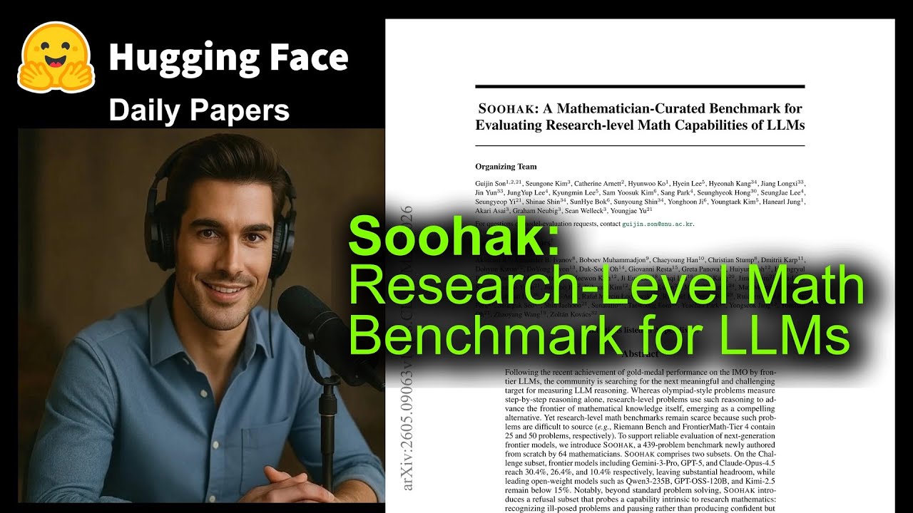 Soohak: Research-Level Math Benchmark for LLMs