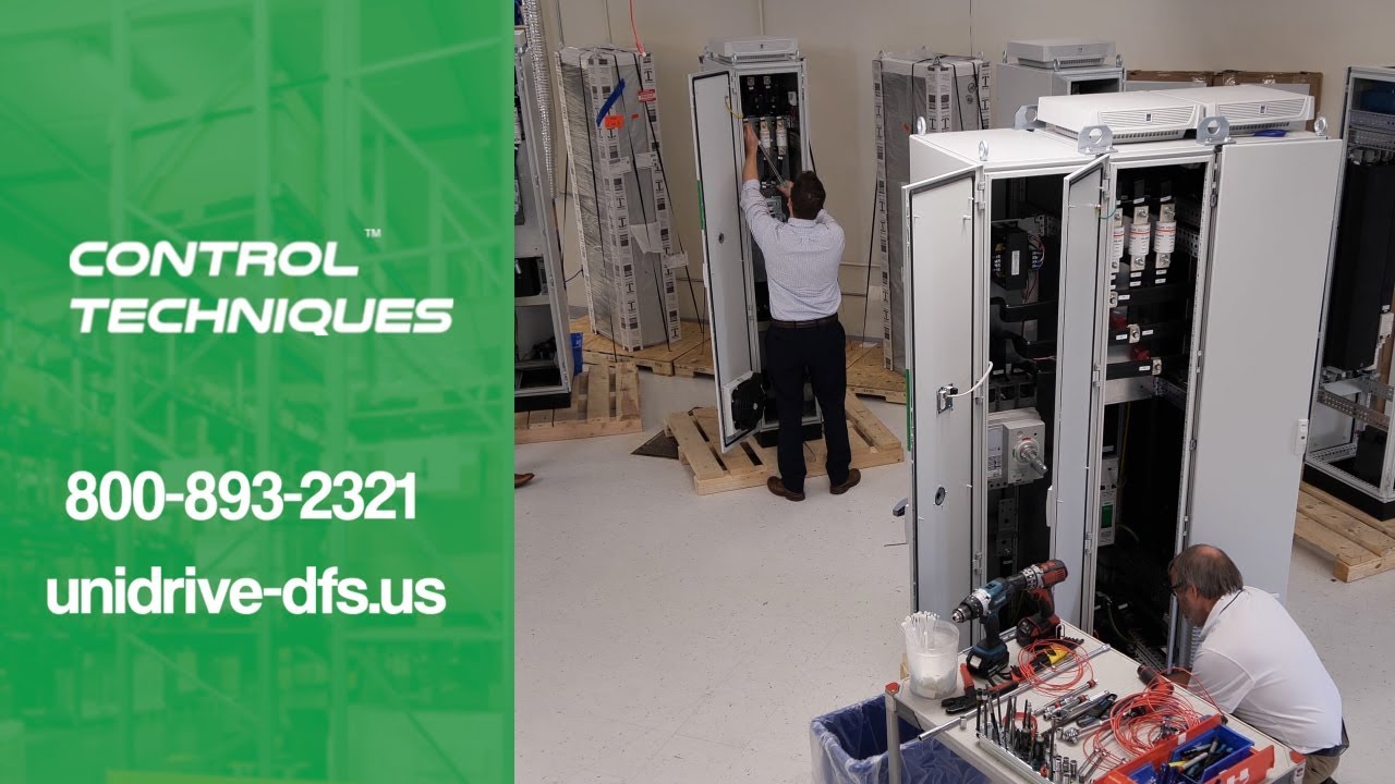 Pre Engineered Packaged Drives  - Control Techniques - Pre Engineered Packaged Drives