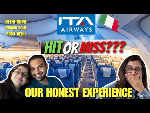 Our Honest Review of ITA Airways – The Good, The Bad & Everything In Between!🇮🇹🇮🇳