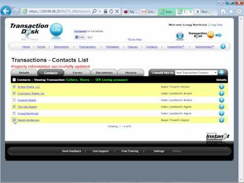 NorthstarMLS_TransactionDesk Lite View_ Essentials - InstanetForms, Authentisign and DocBox