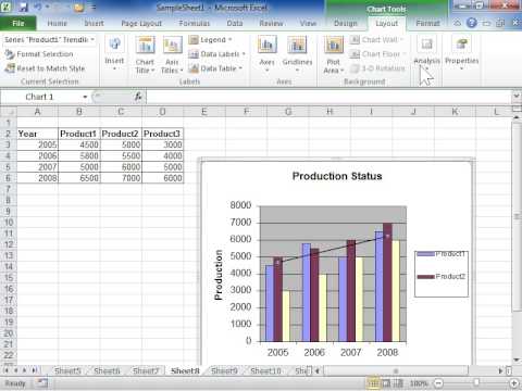 Excel 2010 Display the R-Squared Value for a Trendline