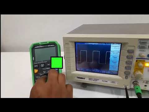 How to measure Frequency and Duty Cycle using Multicomp Pro MP730678