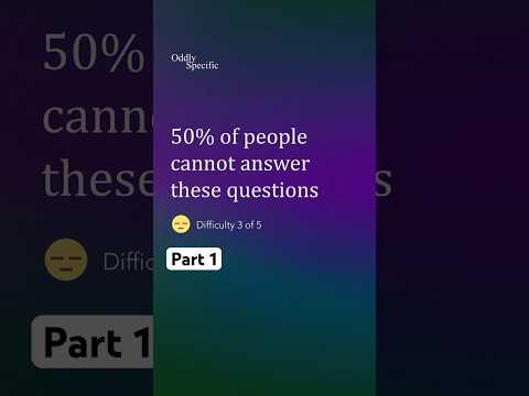 Trivia Game - 50% of people cannot answer these questions #shorts #trivia #quiz #game #challenge