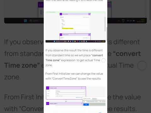 How To Convert GMT To Local Time In Microsoft Flow.
