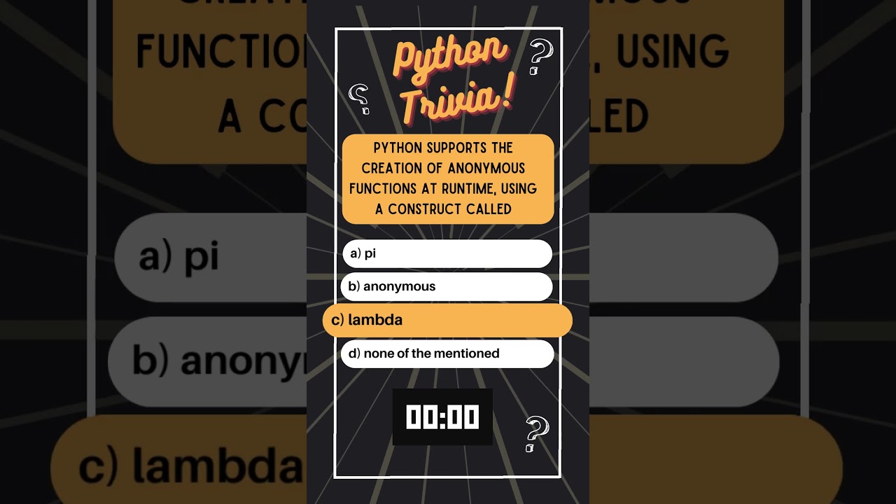 Python Trivia 31 #coding #programming #python #techcommunity #shorts #trending #viral #datascience