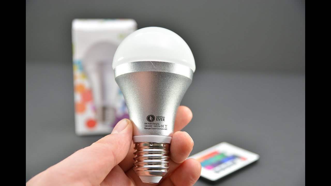 12 Dollar Color Changing LED Bulb with Remote